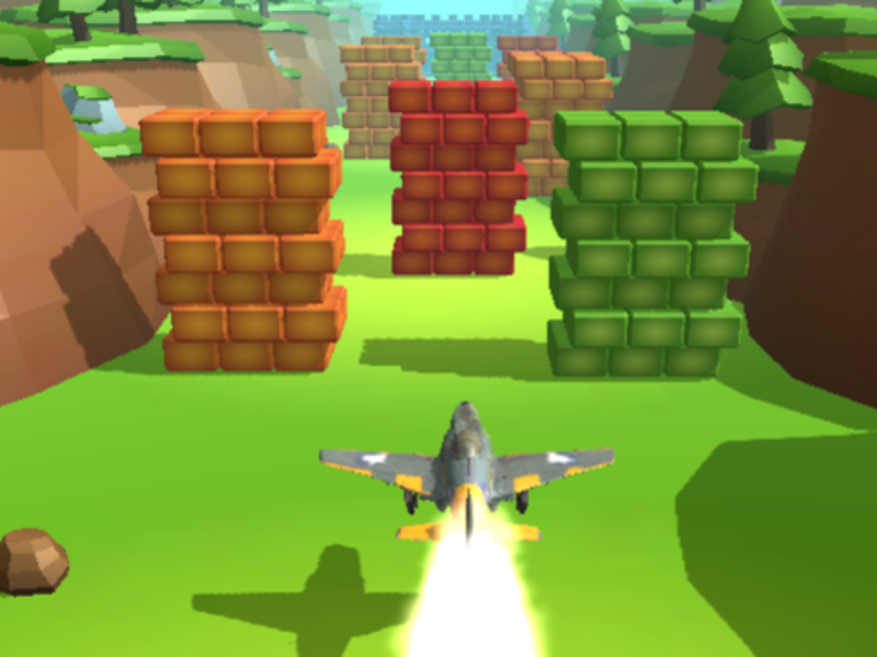 Bombardiro Crocodillo Brick Destroyer 🕹️ Sgamesでオンラインプレイ