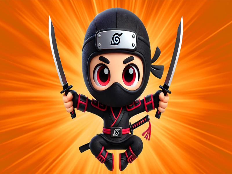 Ninja Dash 🕹️ Sgamesでオンラインプレイ