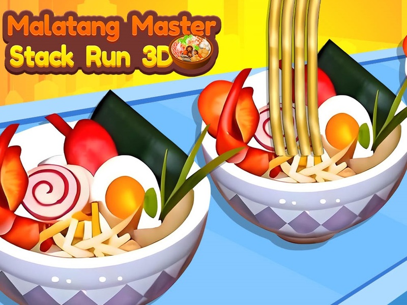 Malatang Master Stack Run 3d 🕹️ Sgamesでオンラインプレイ
