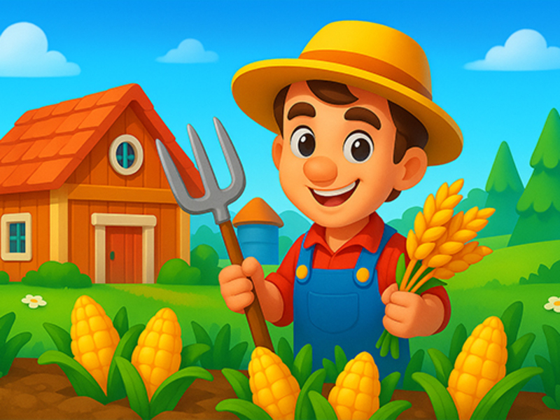 Family Idle Farm: Build & Harvest 🕹️ Sgamesでオンラインプレイ