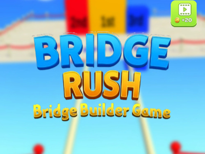 Bridge Rush Bridge Builder Game 🕹️ Sgamesでオンラインプレイ