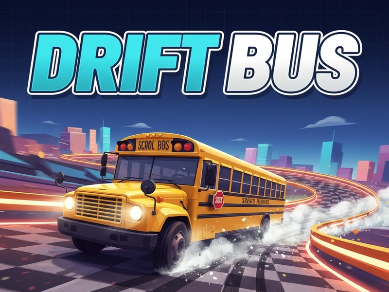Drift Bus 🕹️ Sgamesでオンラインプレイ
